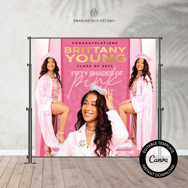 Graduation Backdrop - Etsy