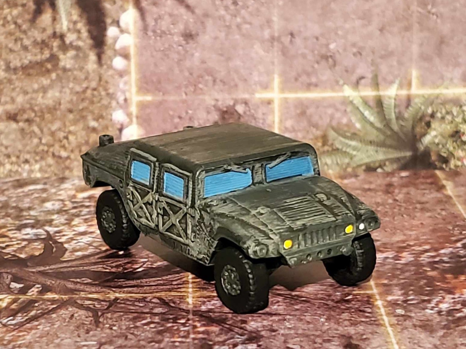 HMMWV Transport Vehicle 1/72 and 1/100 Scale, 3D Resin Printed Near ...