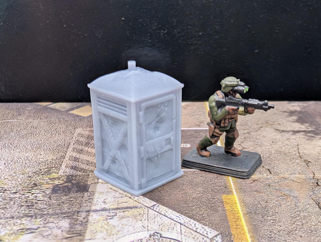 Porta-potty, Porta-john, Porta-loo, Honey Bucket, Portable Restroom, 3D ...