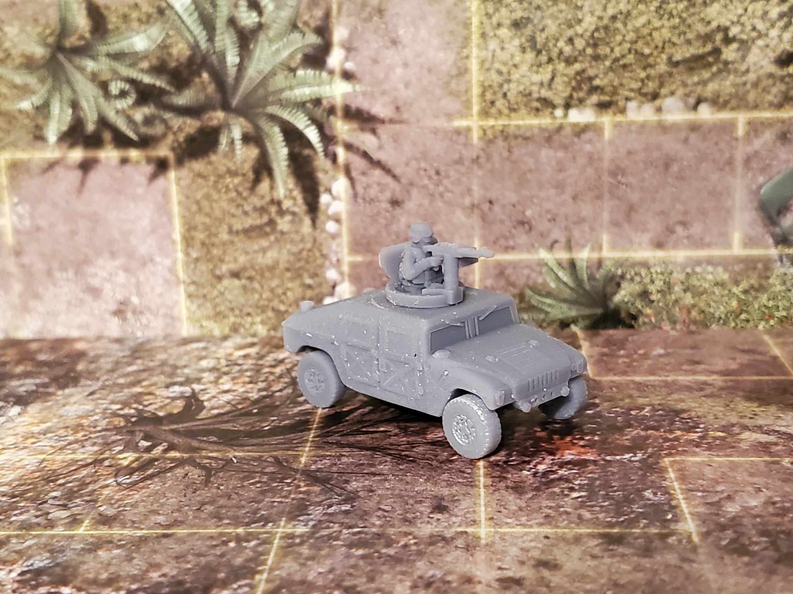 HMMWV IDF Scout With M240 Machine Gun Vehicle, 3D Resin Printed Near ...