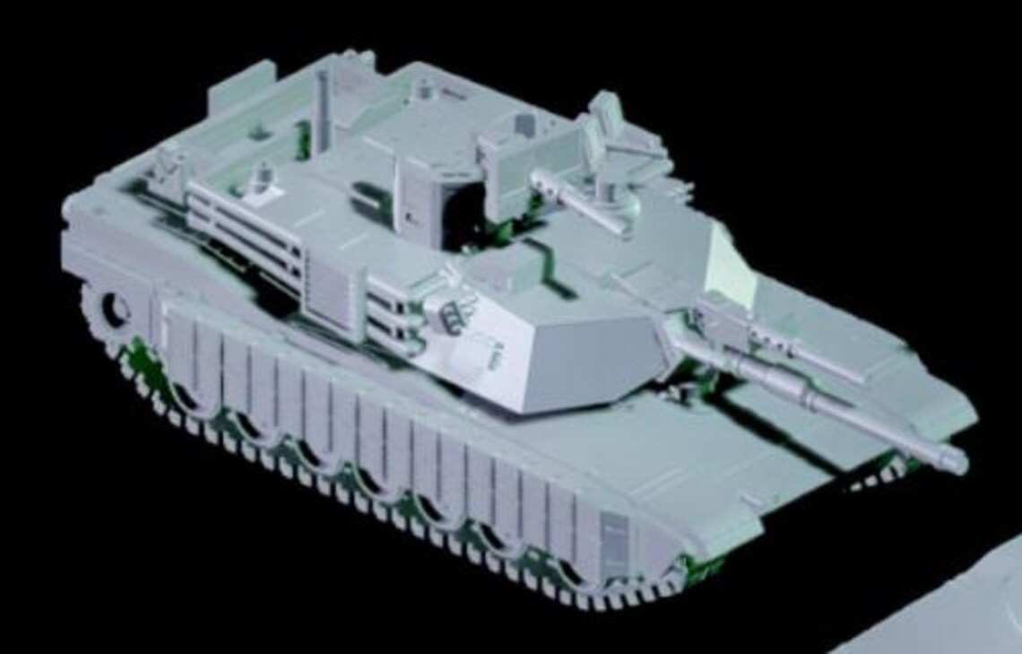 M1A2 Tanks ,tusks SEP, TUSK II, 3D Resin Printed Near Modern War Flames ...