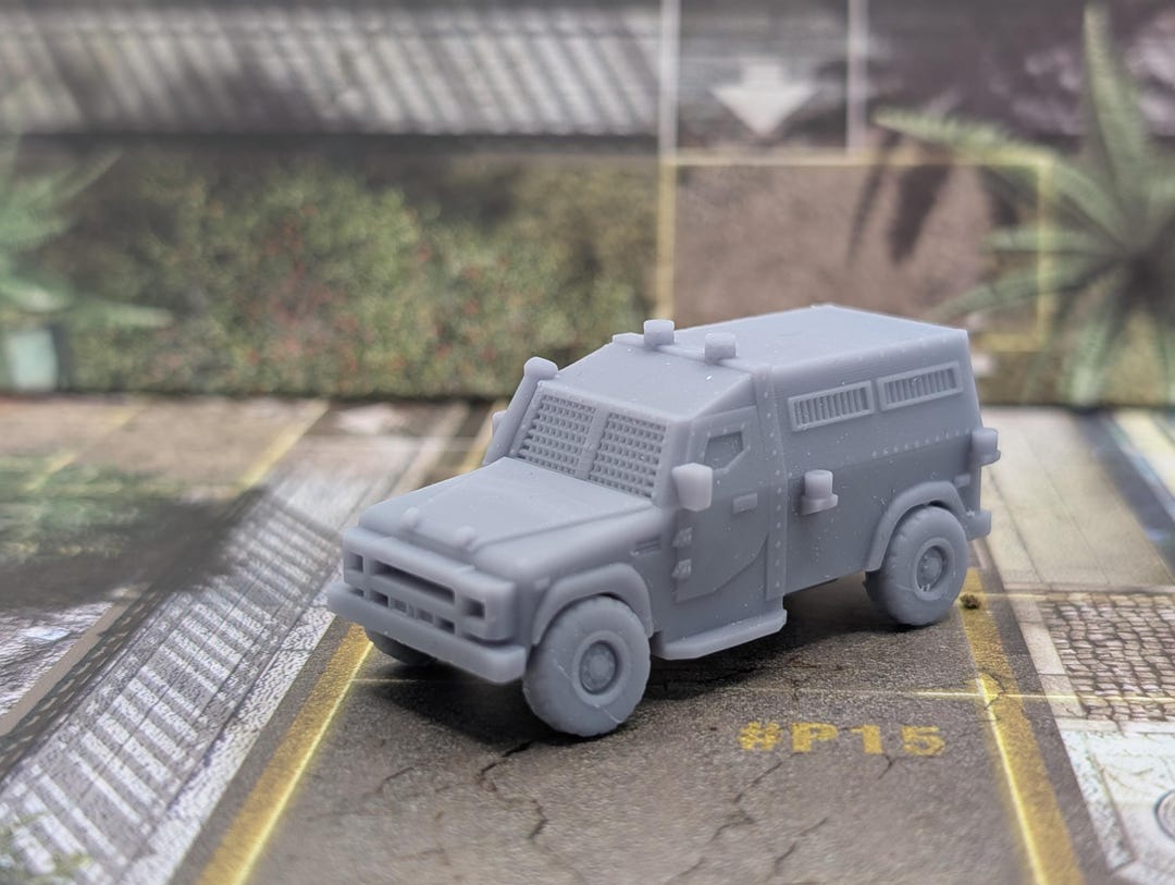 MDT David Vehicle 1/100, 1/72 Scale, 3D Resin Printed Near Modern War ...