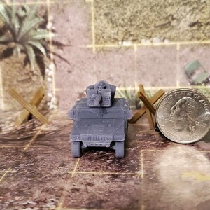 HMMWV US Frag Kit With 3 Turrets and 1 Hatch Vehicle 1/72 and 1/100 ...