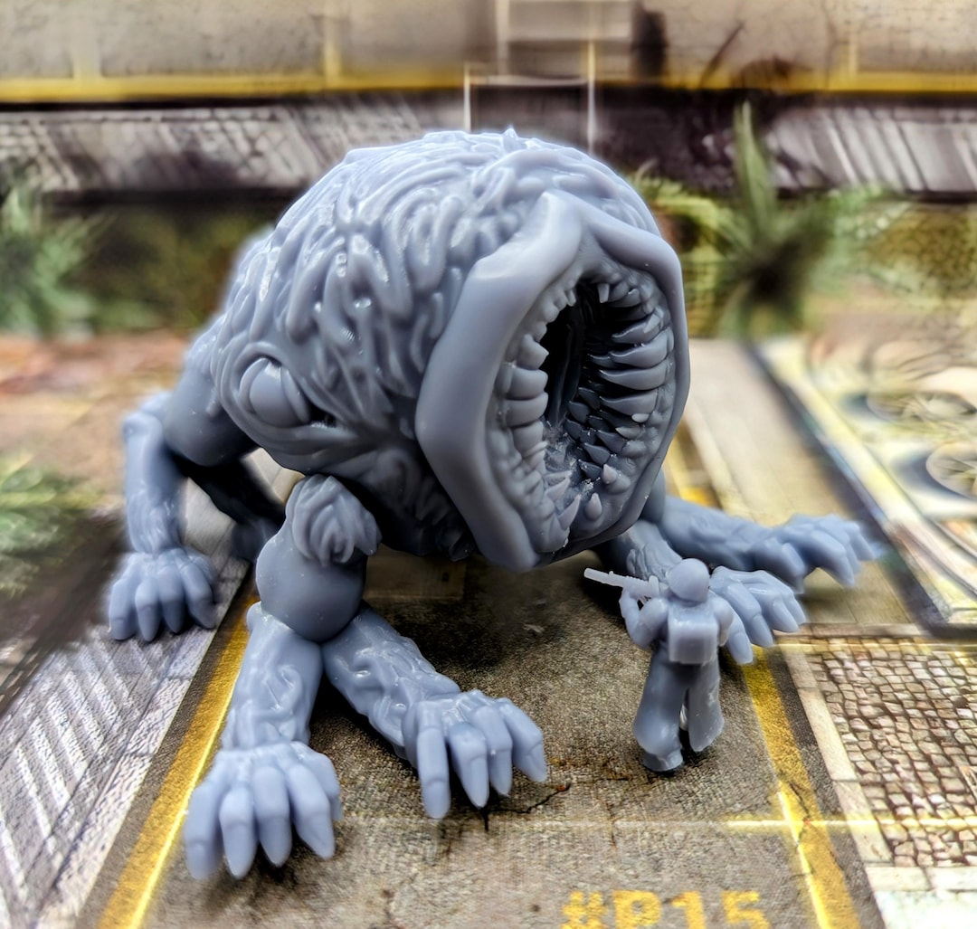 Monsters Set 1, 3D Resin Printed ,fuel World, Nuke Wastes, Halloween ...