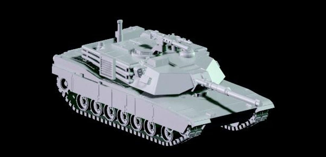 M1A2 Tanks ,tusks SEP, TUSK II, 3D Resin Printed Near Modern War Flames ...