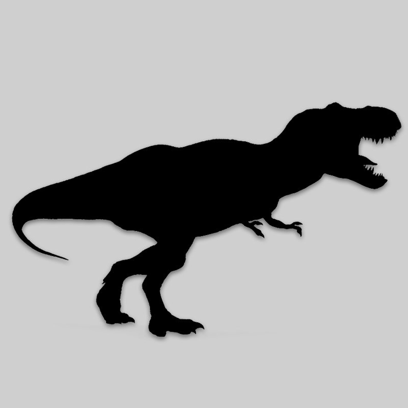 Tyrannosaurus Rex Windshield Chase Decal Wrangler Sticker - Etsy