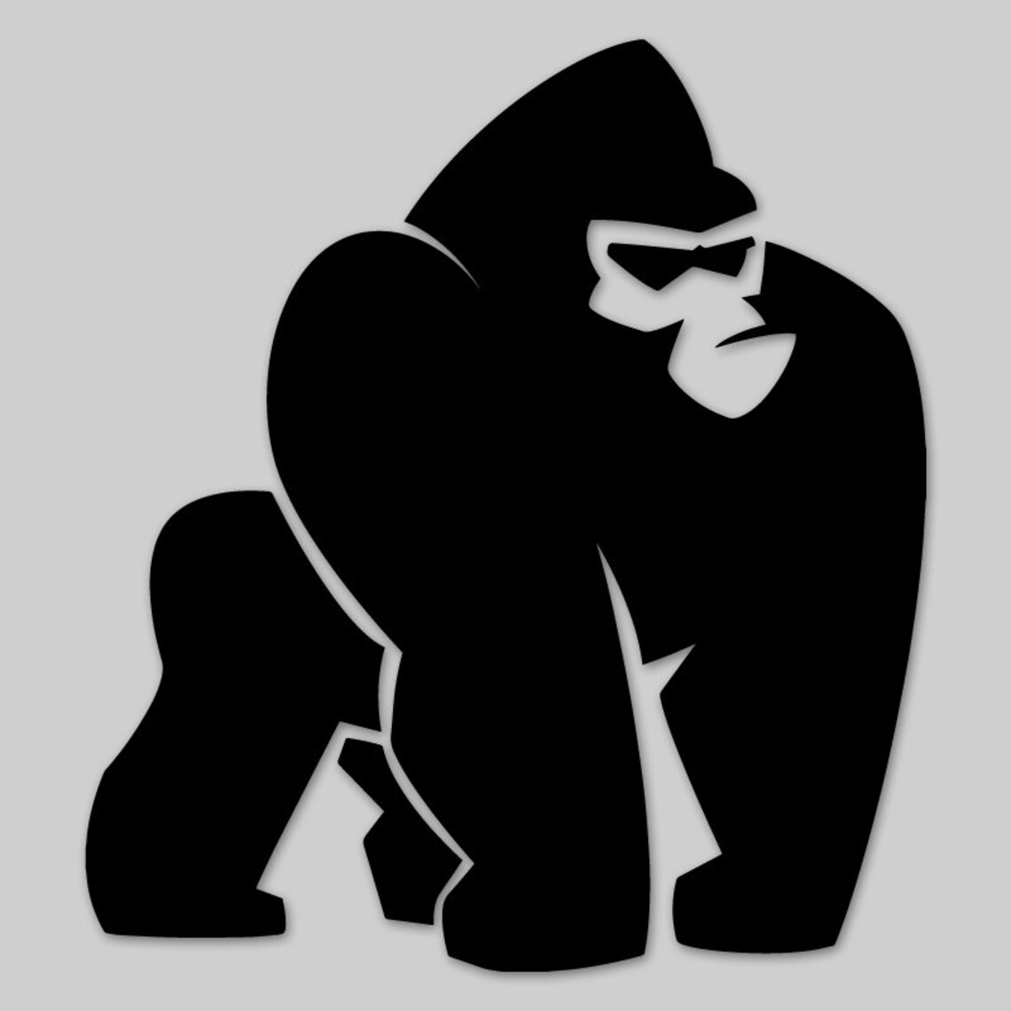 Gorilla Decal for Your SUV / Vehicle, Hydroflask, Computer Sticker - Etsy