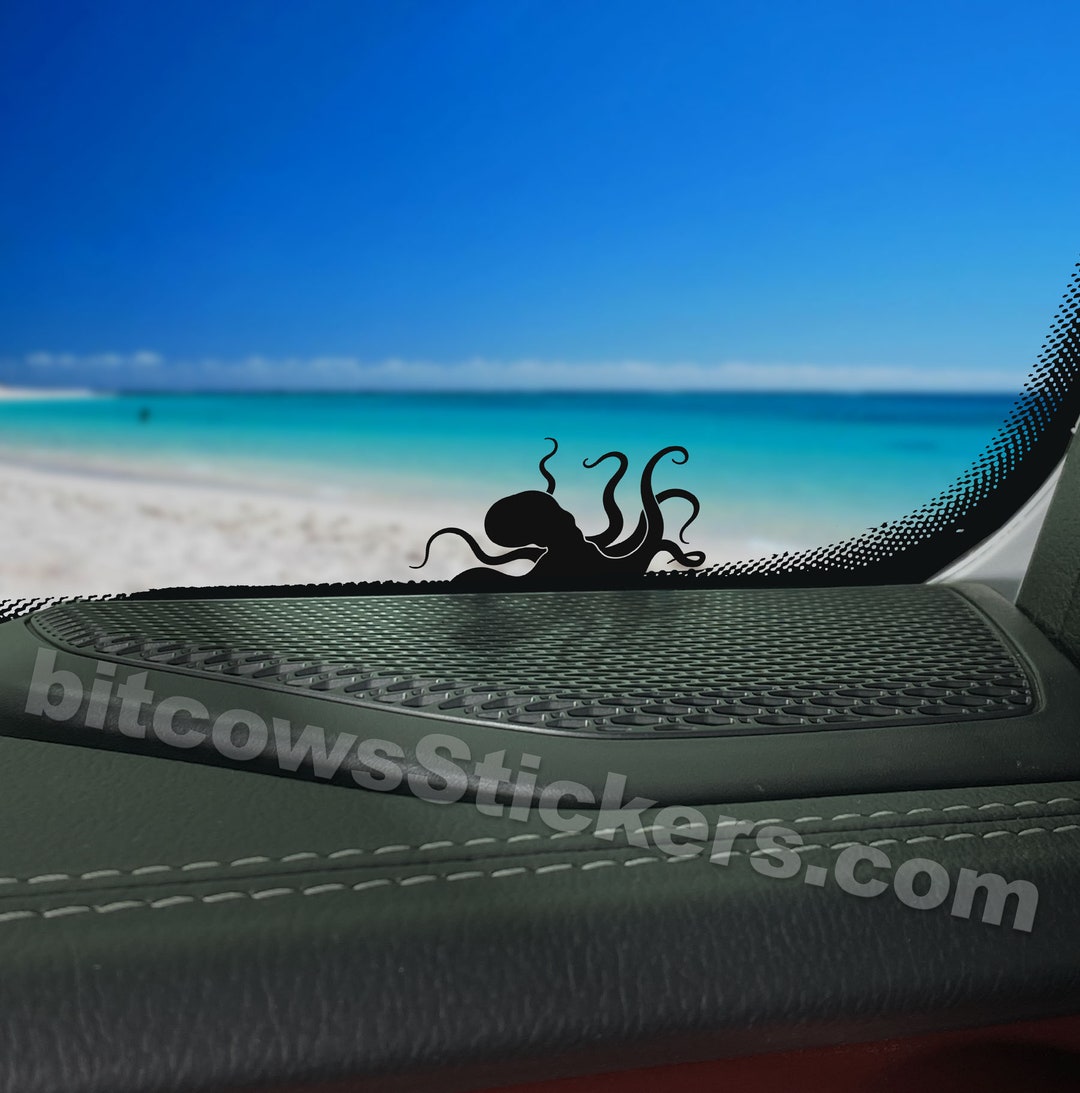 Kraken Windshield Decal or Cell Phone Case Octopus Easter Egg - Etsy