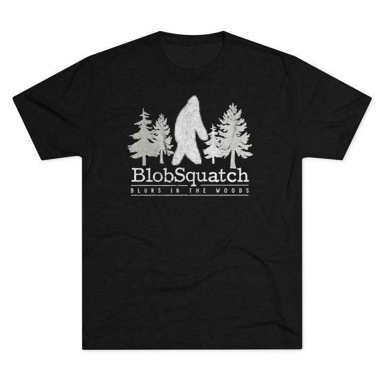 Blobsquatch Bigfoot Sasquatch Men's Tri-blend Crew Tee - Etsy