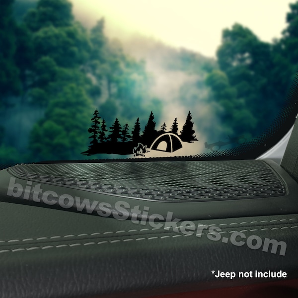 Camping Decal - Etsy