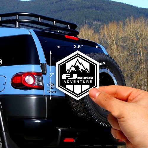 Toyota Fj Cruiser HOOD Vinyl Decal Sticker Graphics Kit - Etsy