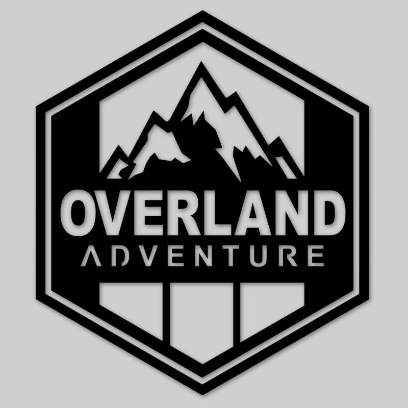 Customizable Overland SUV Adventure Window Sticker Decal - Etsy