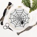 Halloween Cross Stitch Pattern Spider Web Cross Stitch Pattern - Etsy