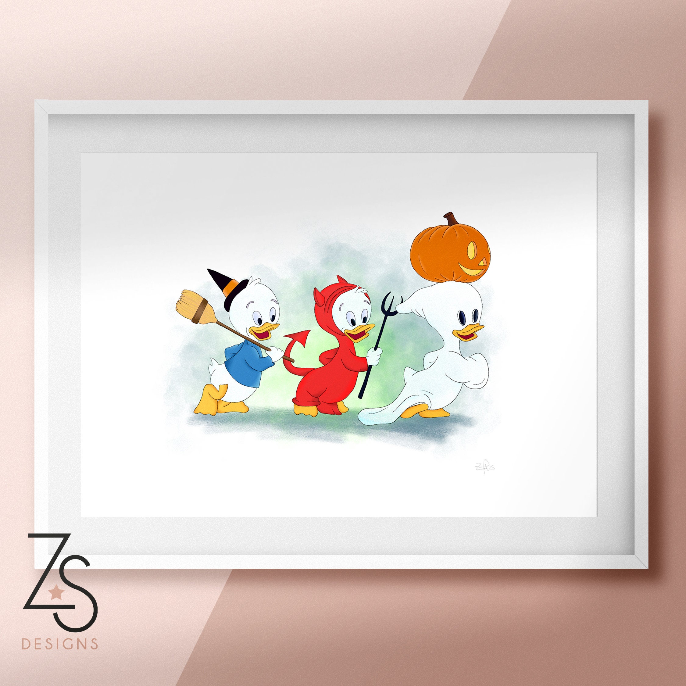 And Louie Svg Halloween Huey Dewey Art And Collectibles Digital Pe