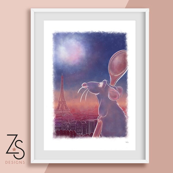 Ratatouille Print - Etsy UK