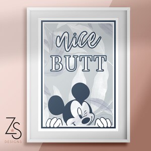 Disney Mickey Mouse or Minnie Minnie Mouse Winking - Nice Butt - Cheeky ...
