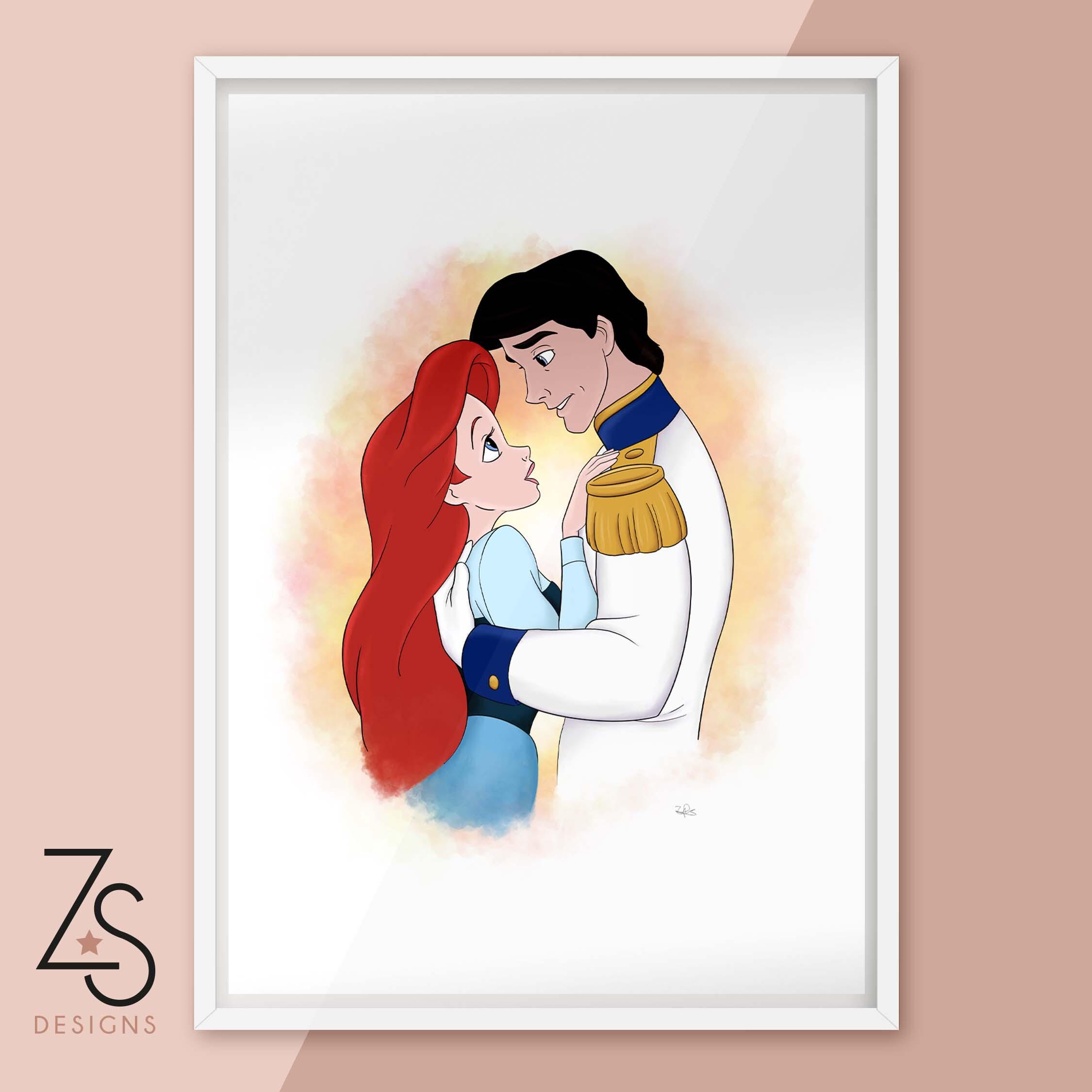 Fantasias De Princesa Ariel E Principe Eric