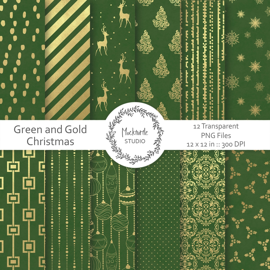 Christmas Digital Paper, Christmas Clipart, Scrapbook Paper, Christmas ...