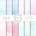 Chevron Digital Paper Chevron Clipart Scrapbook Paper Watercolor ...