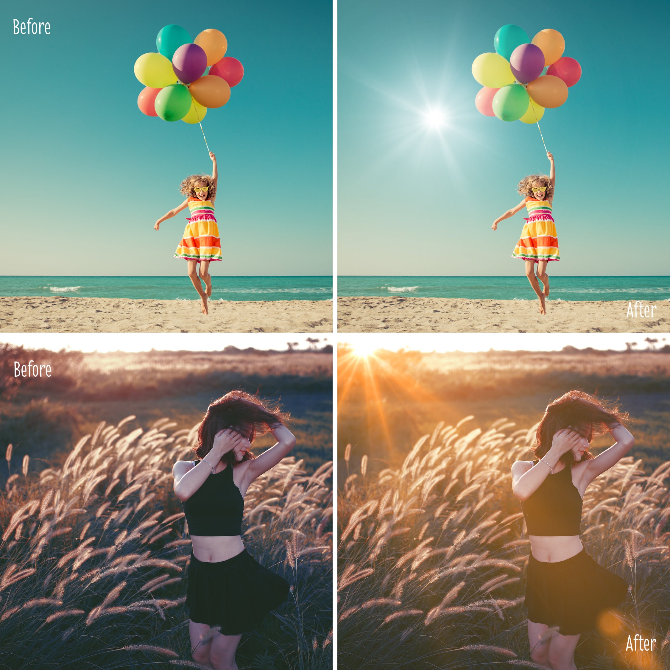 50 Natural Sunlight Photo Overlays Sun Bokeh Overlays Sun - Etsy Australia