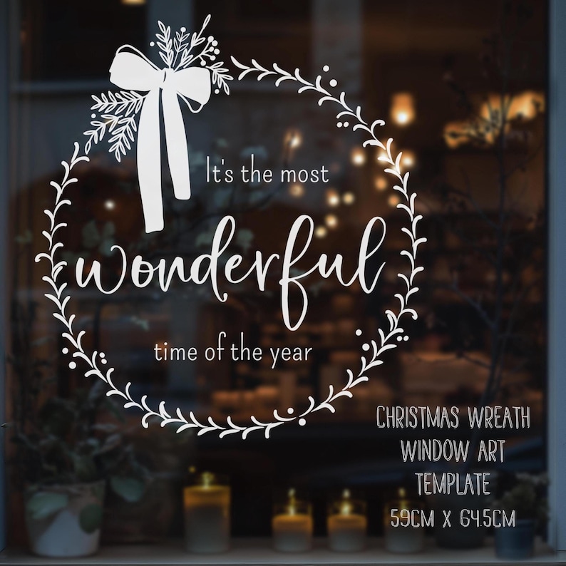 Christmas Wreath Art Template | Christmas Wreath | the Most Wonderful ...