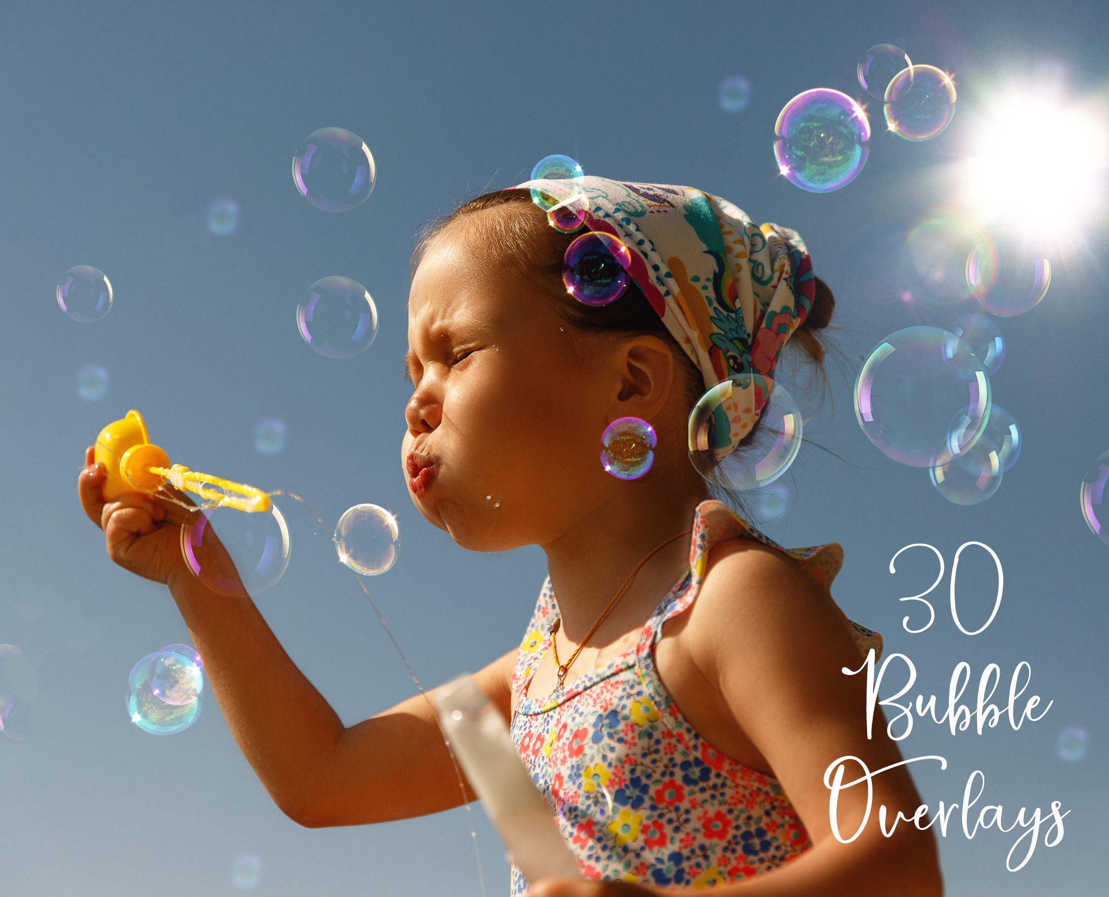 Bubble Overlays Bubble Bokeh Overlays Realistic Bubble | Etsy UK