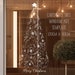 Christmas Tree Window Art Stencil: DIY Festive Decor (digital Download ...