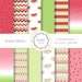 Watermelon Digital Paper - Tropical Clipart - Scrapbook Paper ...