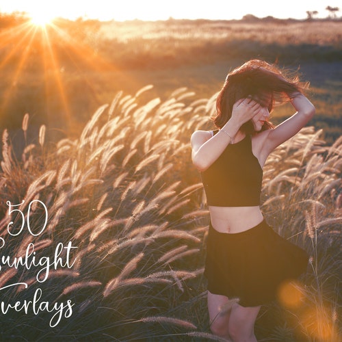 75 Natural Sun Light Photoshop Overlays Sunlight Bokeh Sun - Etsy