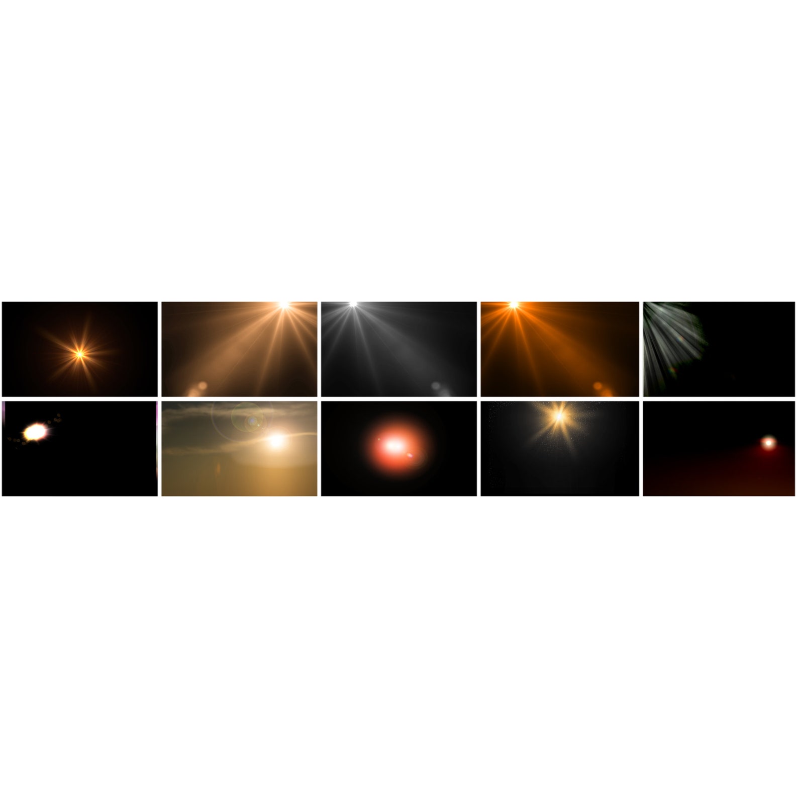 50 Natural Sunlight Photo Overlays Sun Bokeh Overlays Sun - Etsy Australia