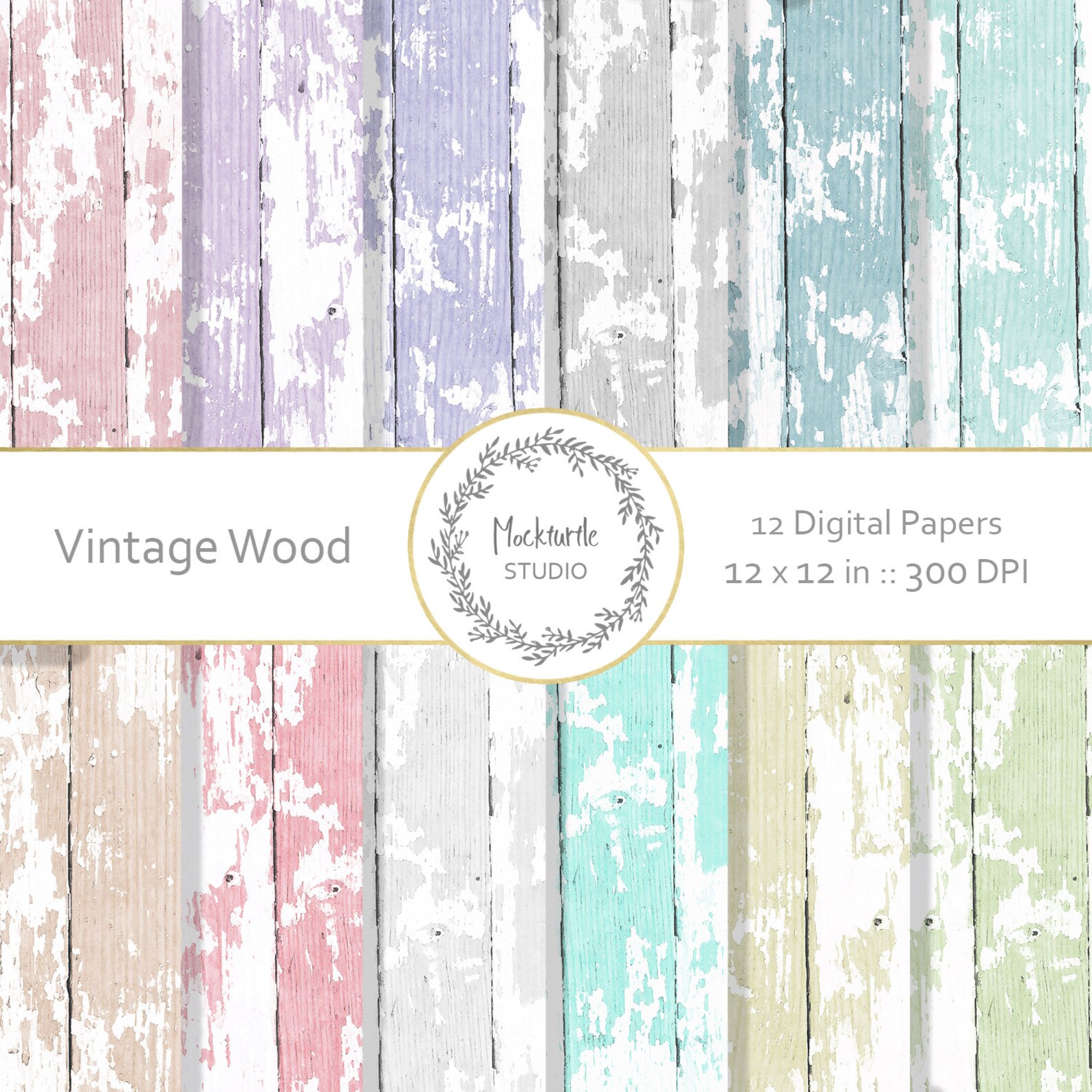 Rustic Wood Digital Paper Wood Clipart Scrapbook Paper - Etsy