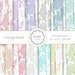 Rustic Wood Digital Paper Wood Clipart Scrapbook Paper, Wood Digital ...