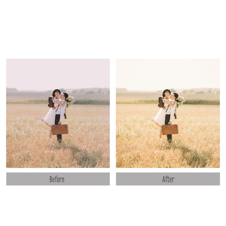 10 Bohemian Wedding Lightroom Presets Desktop And Mobile Etsy Uk