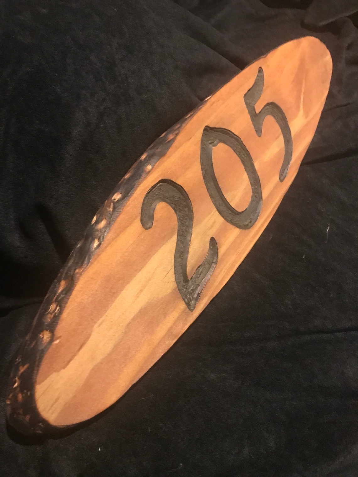 Custom live Edge Look Rustic Street Number Sign - Etsy