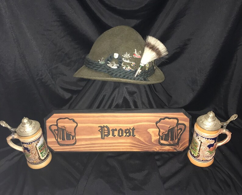 Oktoberfest PROST German cheers Sign - Etsy