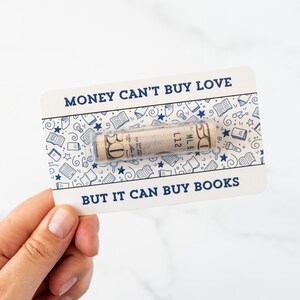 Hobby-themed Money Gift Cards - Books, Shoes, Plants, Video Games ...