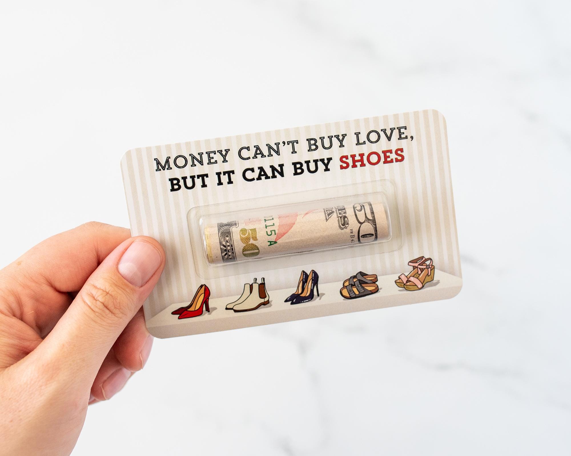 Hobby-themed Money Gift Cards - Books, Shoes, Plants, Video Games ...