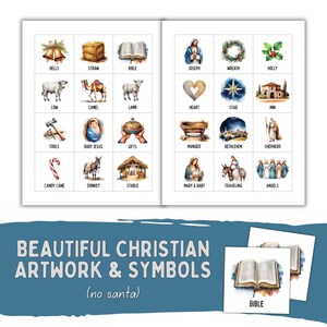 Nativity Memory Matching Game - Toddler Preschool Christian Activity ...