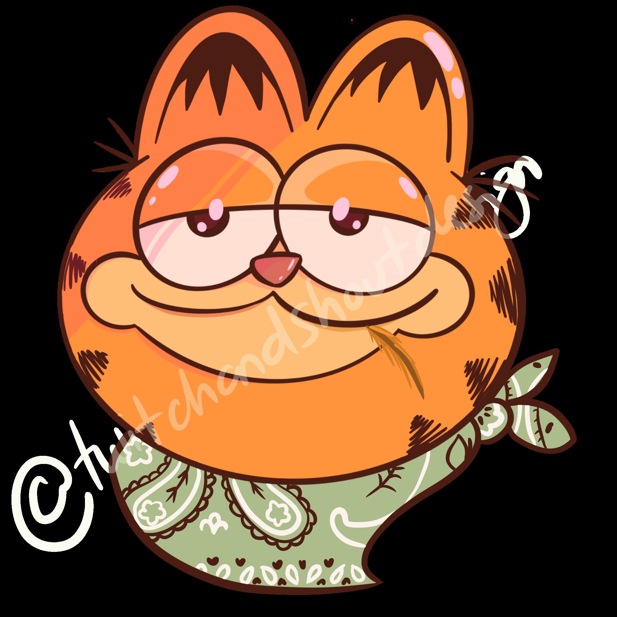 Garfield Twitch Emotes - Etsy