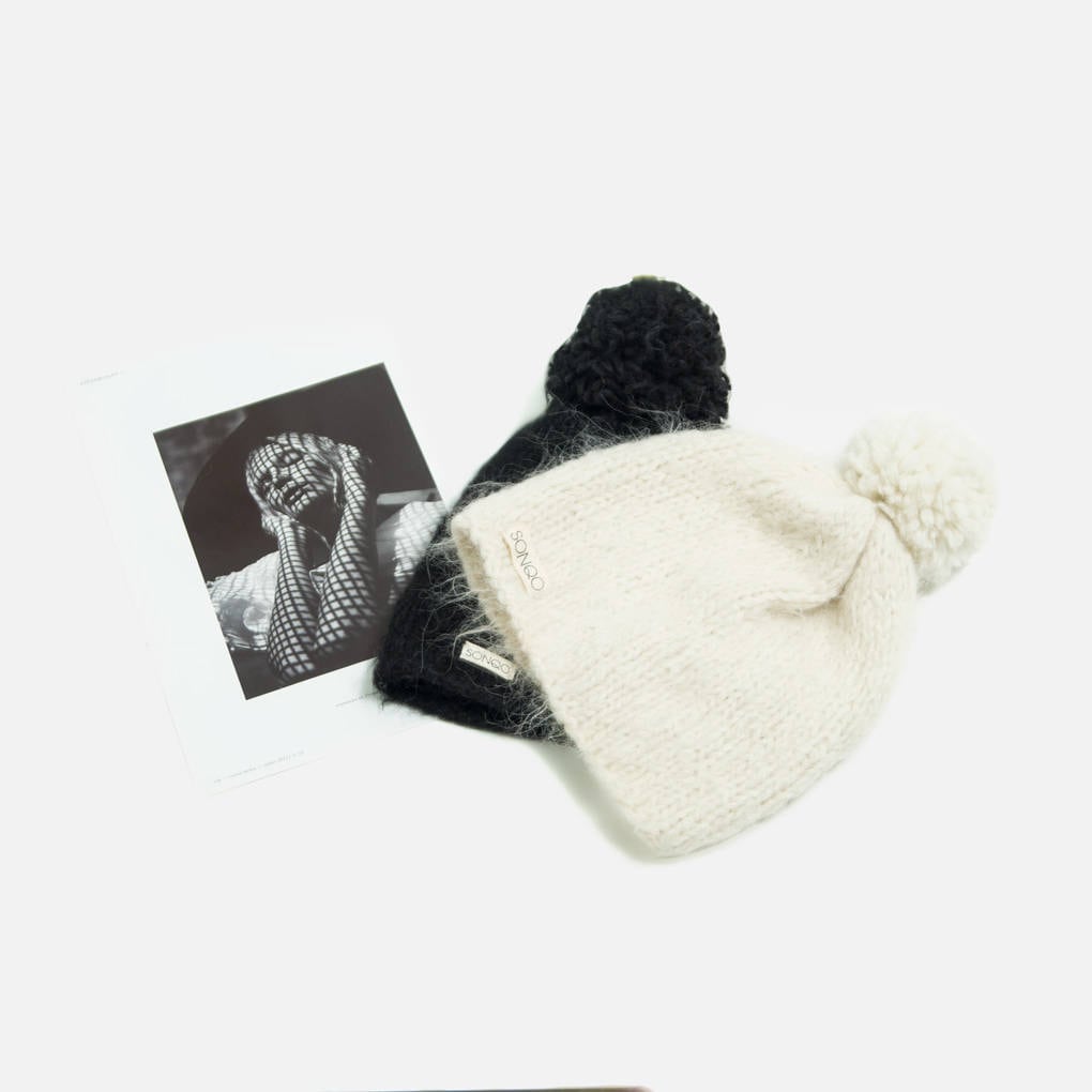 Alpaca winter hat wool hat knitted hat womens beanie | Etsy