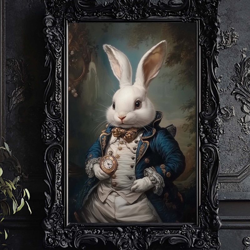 White Rabbit Watch - Etsy