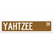 Yahtzee Sign Yahtzee Game Decor Yahtzee Yard Game Sign | Etsy