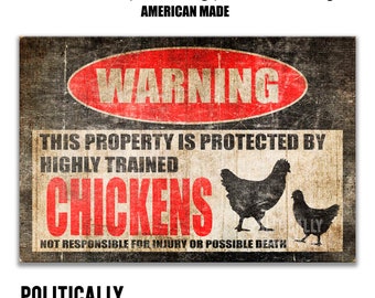 Chicken signs | Etsy