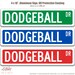 Dodgeball Sign Dodgeball Gift Gift for Dodgeball Player | Etsy