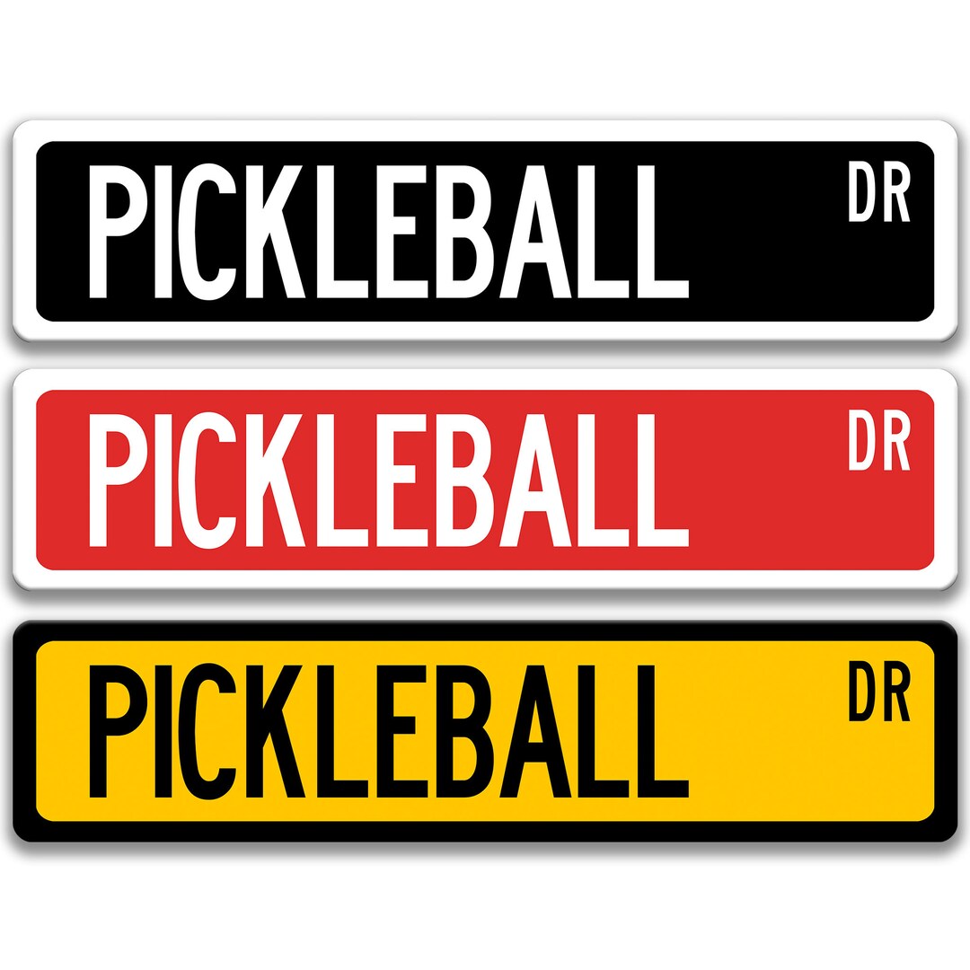 Pickleball Sign, Pickleball Game Sign, Pickleball Champion Gift, Tennis ...
