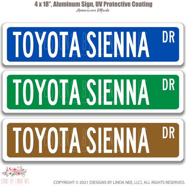 Toyota Sienna Decals - Etsy