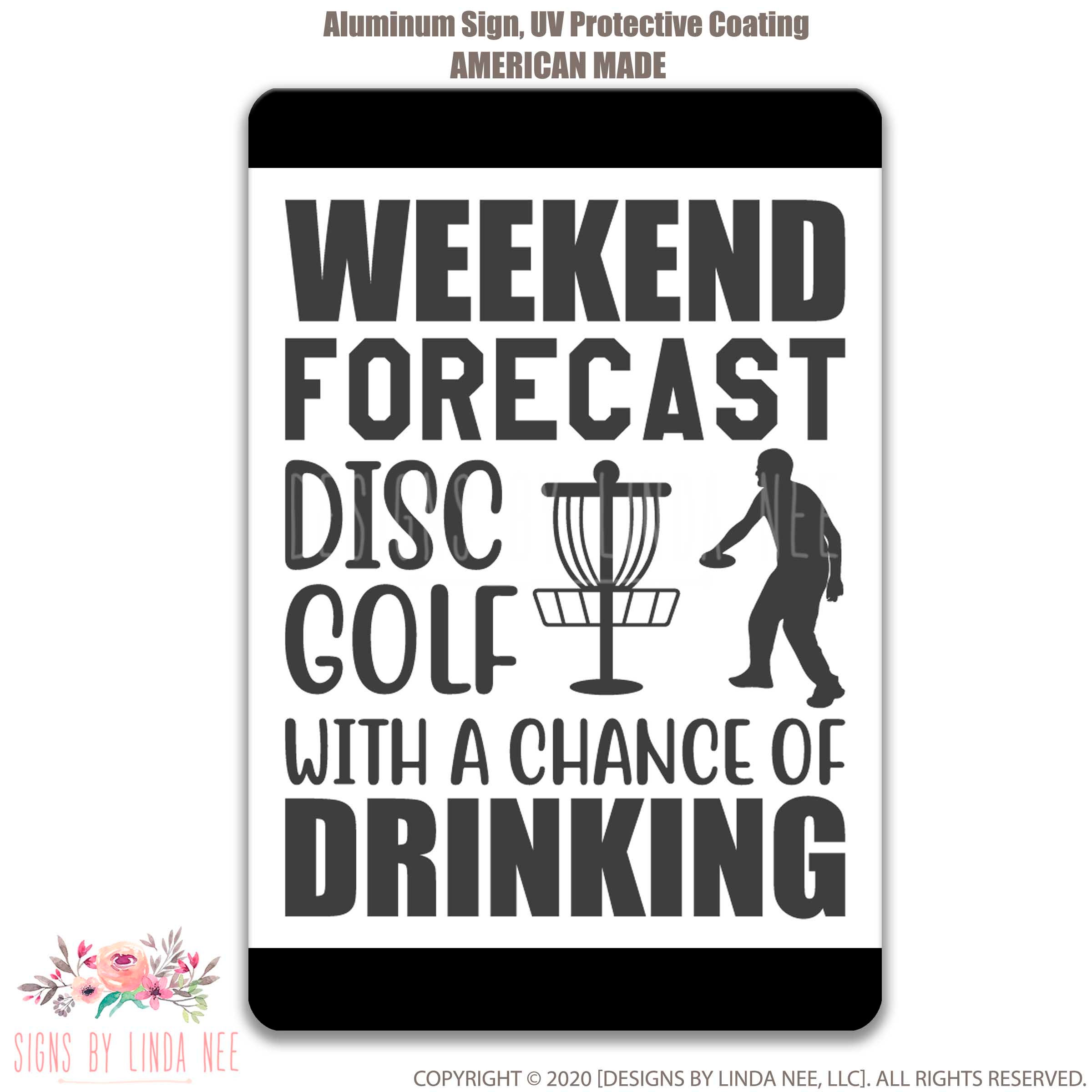 Disc Golfer Sign Funny Disc Golf Sign Disc Golfer Sign Disc - Etsy