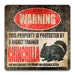 Funny Chinchilla Sign Chinchilla Sign Chinchilla Warning Sign ...