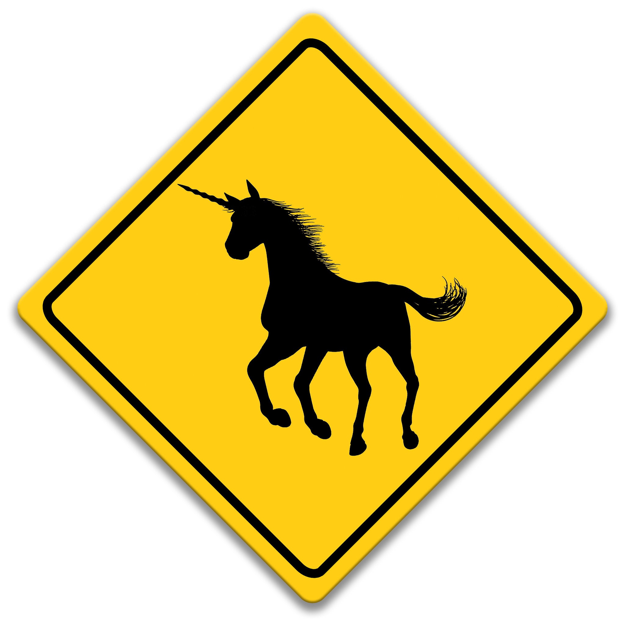 Unicorn Crossing Sign, Unicorn Bedroom Door Sign, Unicorn Yard Sign ...