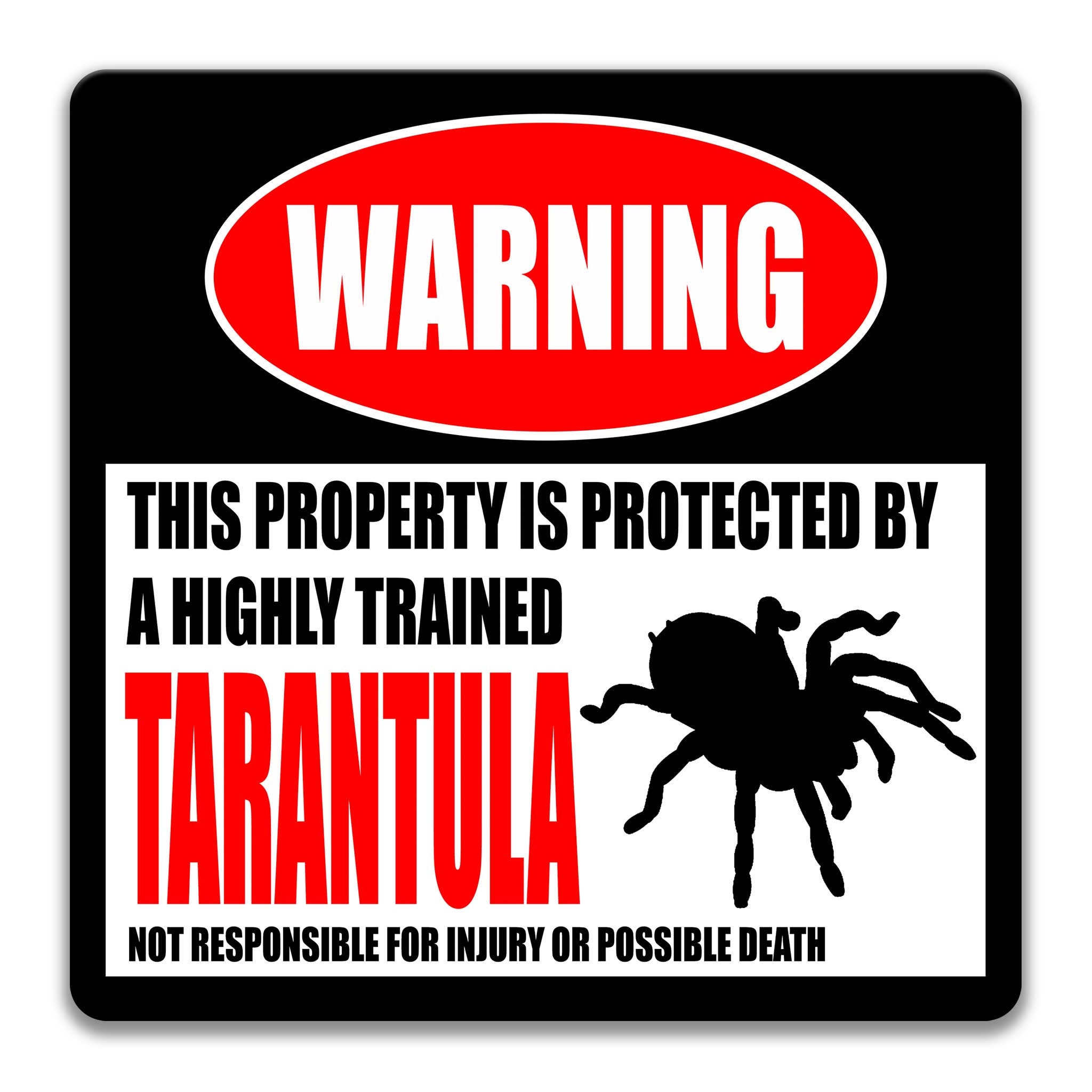 Tarantula Sign Pet Tarantula Sign Tarantula Sign Accessories Tarantula ...